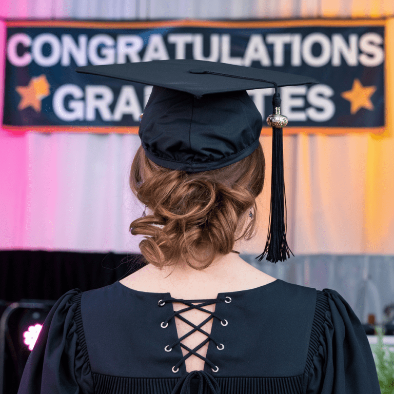 21 Must-Try Graduation Hairstyles with Black Cap for a Stunning Look ...