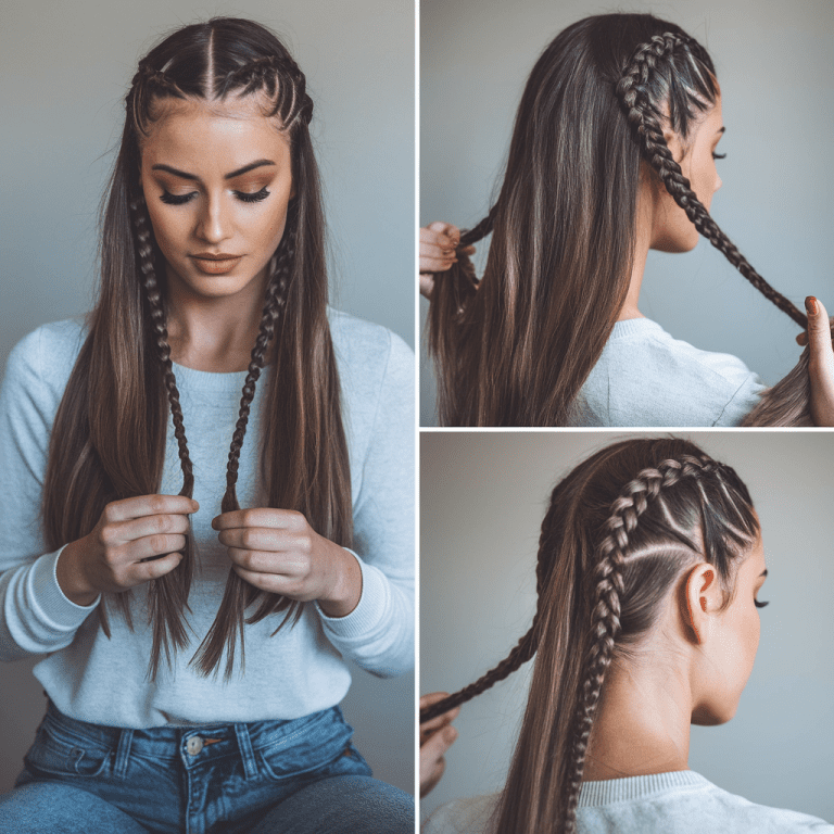 How to Dutch Braid Your Own Hair: Step-by-Step Guide - Elderly Seniors ...