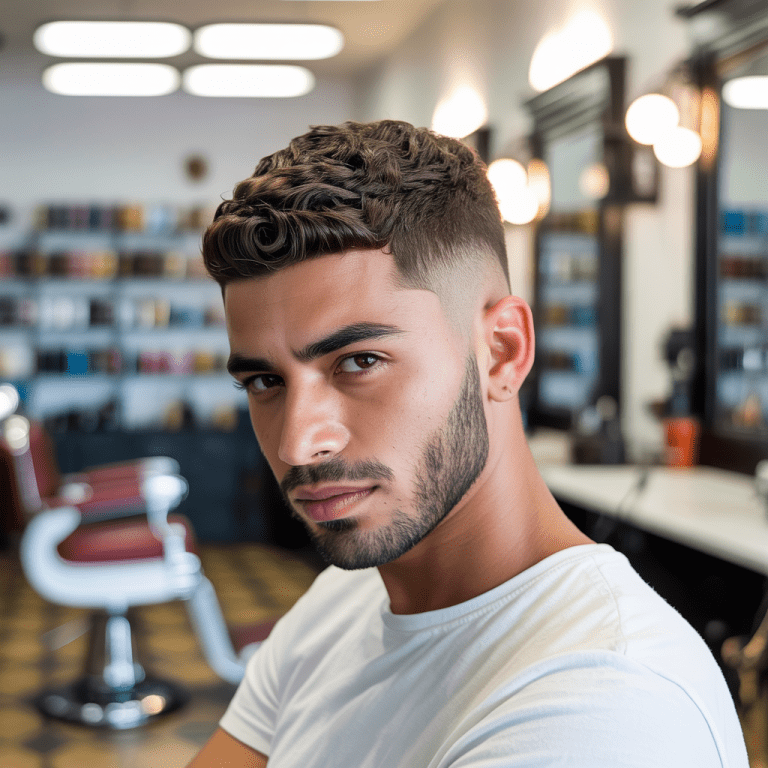 Step-by-Step Taper Fade Guide for Curly Hair - Elderly Seniors Insight