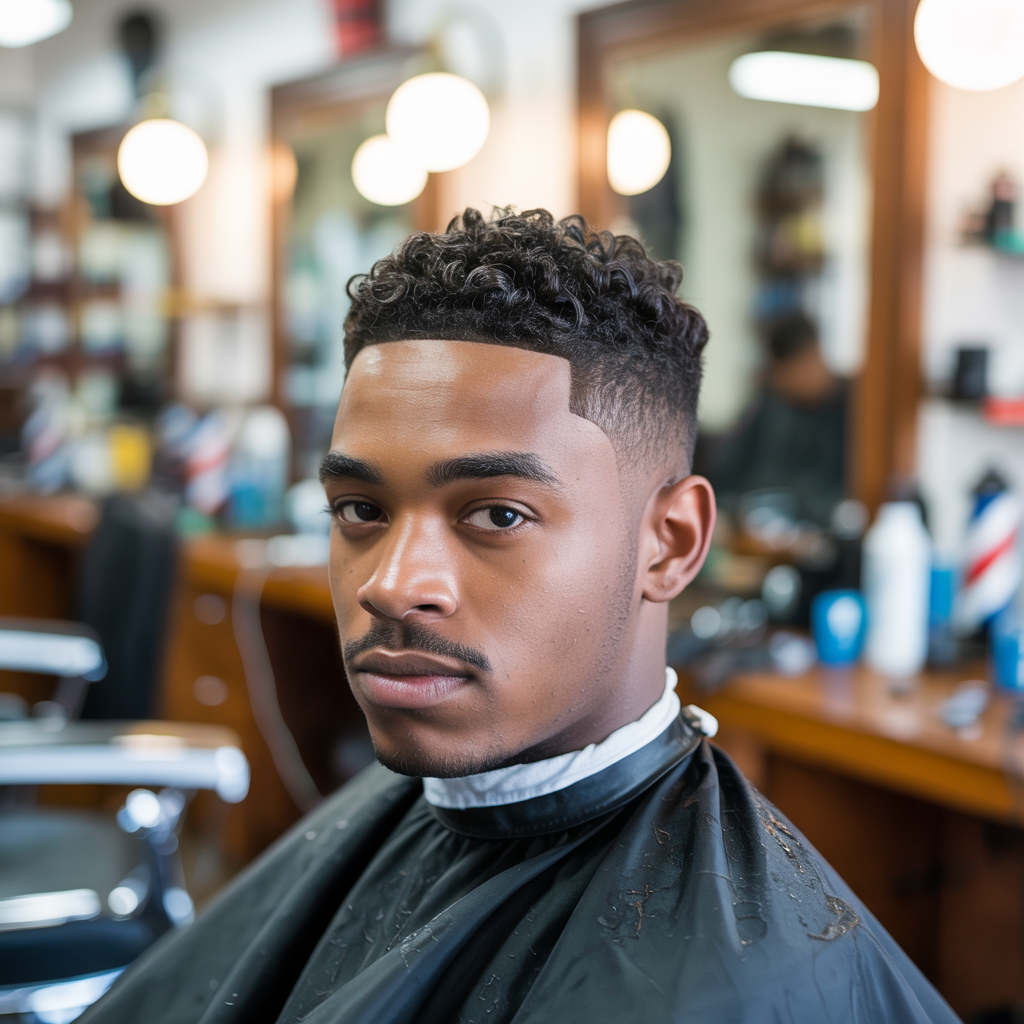 Step-by-Step Taper Fade Guide for Curly Hair - Elderly Seniors Insight