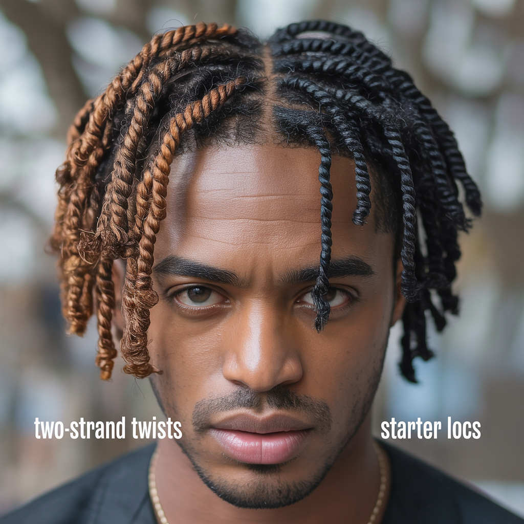 21 Starter Two-Strand Twist Locs for Men Guide - Elderly Seniors Insight