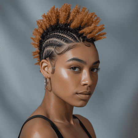 25 Braided Mohawk Styles for Black Women - Elderly Seniors Insight