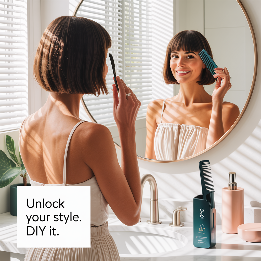 Want a Bob Cut? DIY It at Home Today! - Elderly Seniors Insight