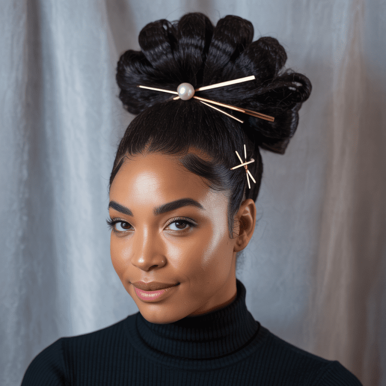 33 Updo Hairstyles for Black Women - Elderly Seniors Insight