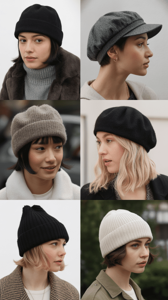 How to Wear a Winter Hat with Short Hair - Elderly Seniors Insight