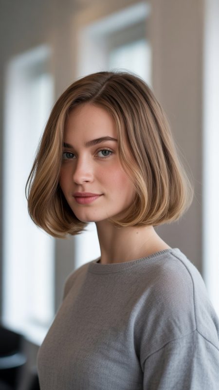 30 Best Chin-Length Bob Hairstyles for Fine, Straight Hair - Elderly ...